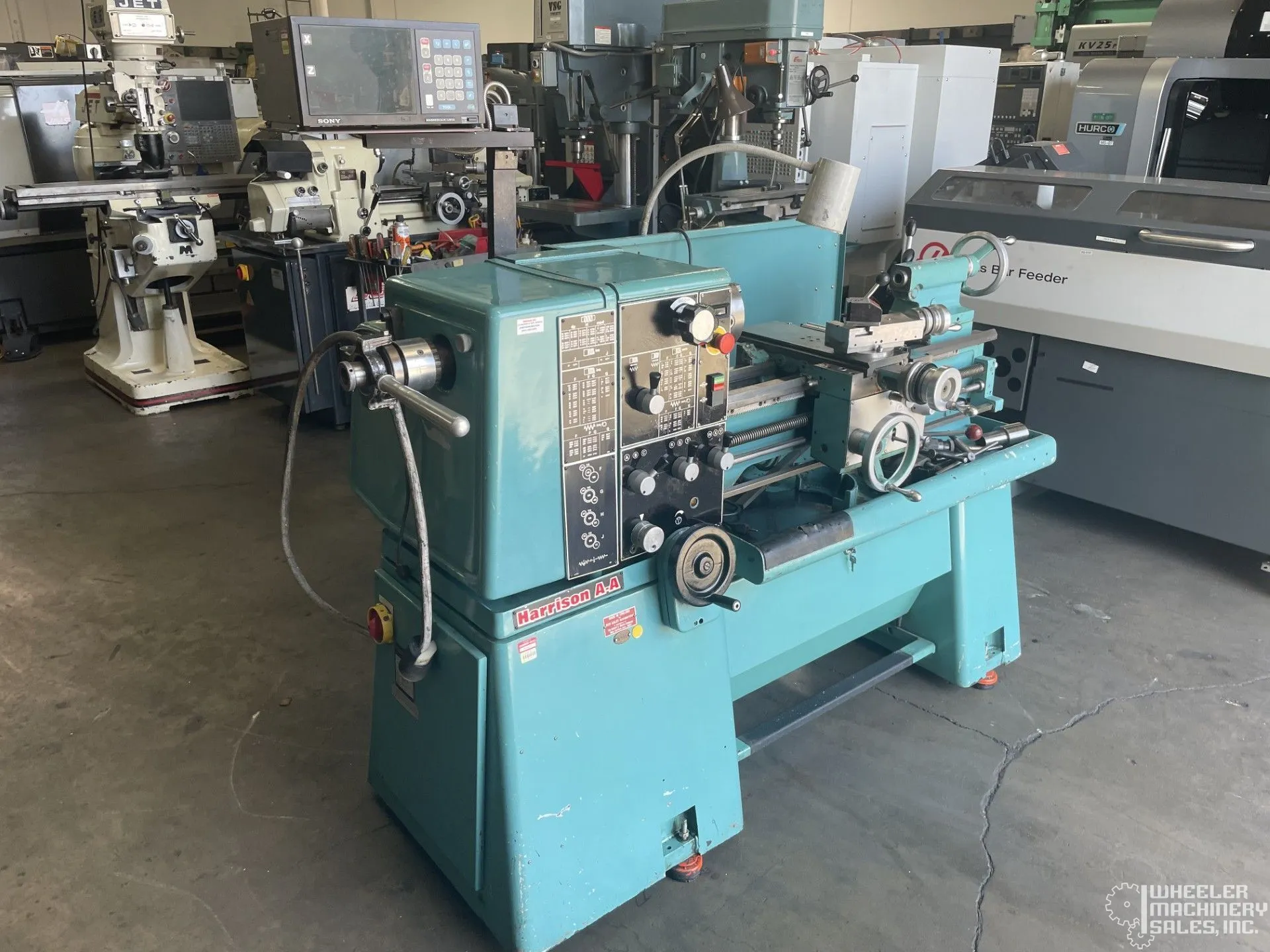 Used HARRISON VS300 LATHES, ENGINE 7861 | Wheeler Machinery Sales