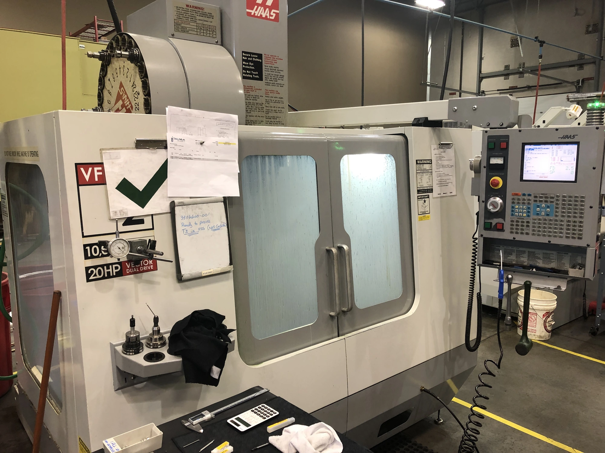 Used 2003 HAAS VF 2 Vertical Machining Centers 8834 | USED CNC
