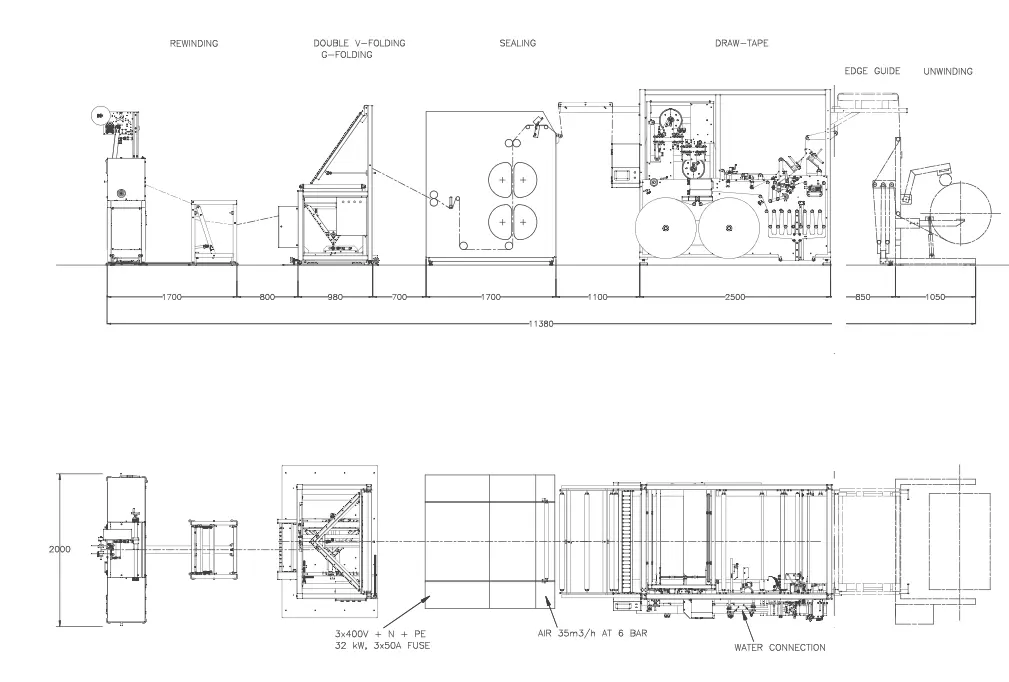 Used 2015 ROLL-O-MATIC Bag Machines, Draw Tape | Mark One Machinery