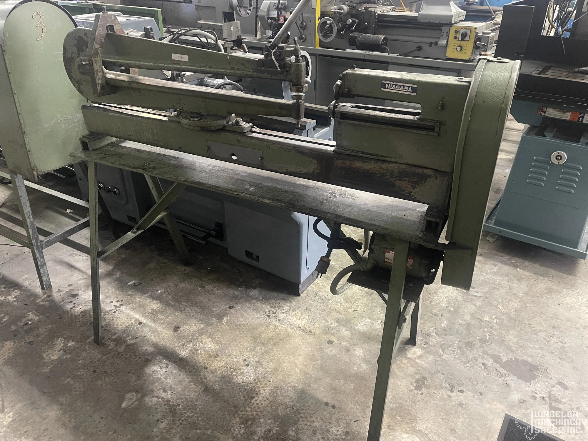 Used NIAGARA 13R&C SHEARS, RING & CIRCLE 7150 | Wheeler Machinery Sales