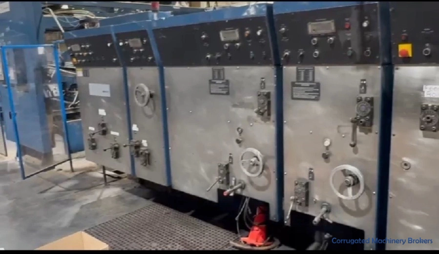 Used 2005 WARD 12000 Flexo Folder Gluer 72023 | Corrugated Machinery ...