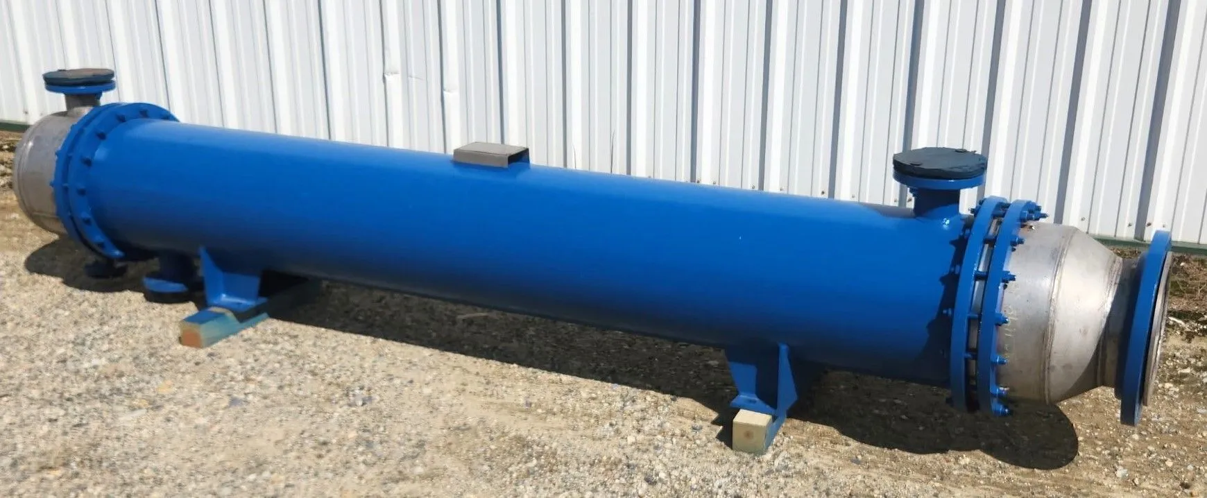 Used PERRY PRODUCTS COMPANY 18-471 FTSX Shell and Tube Heat Exchanger ...