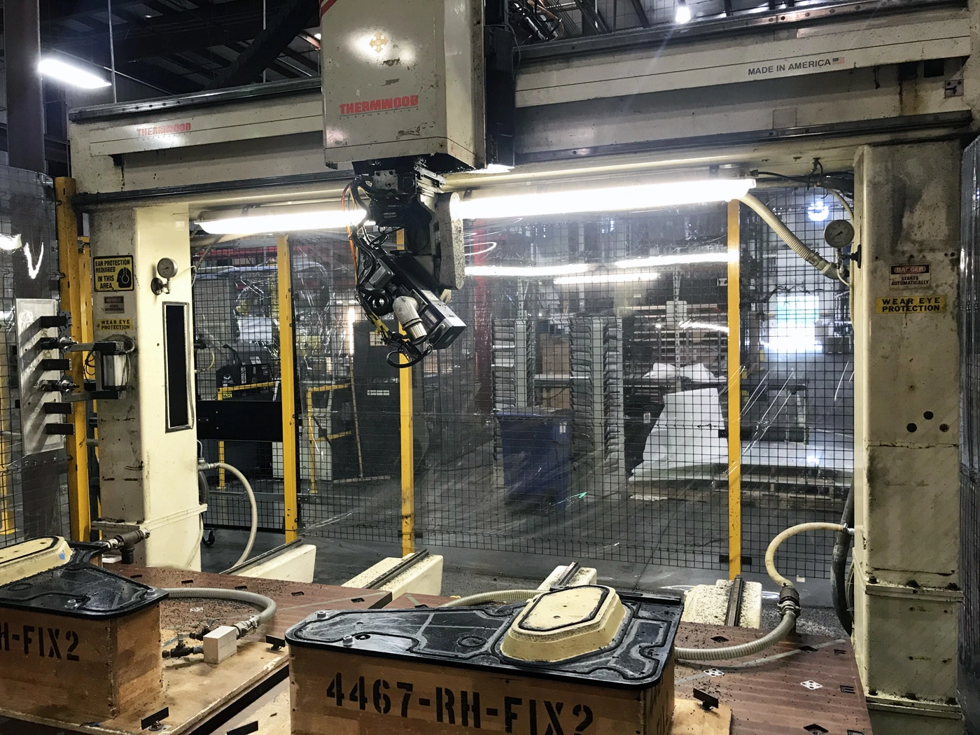 Used THERMWOOD C67DT Used 5 Axis CNC Routers 20676 | PlastiMach Corp