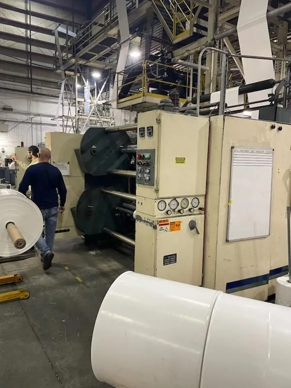 Used 1990 GLOUCESTER 1001 Dual Turret winder Winders, Dual Turret ...