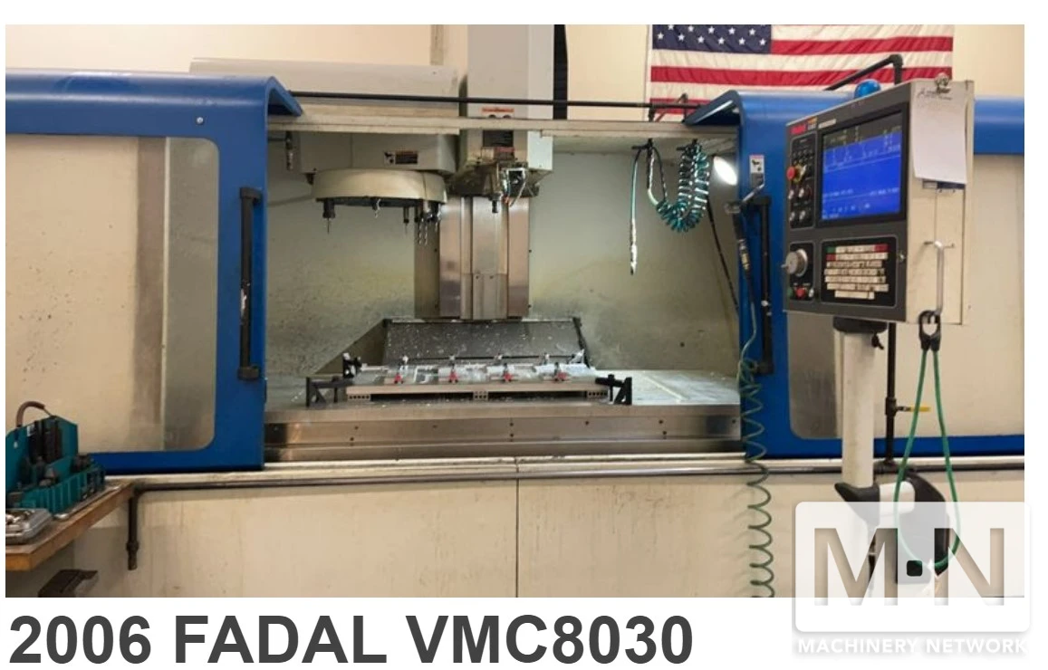 Fadal VMC 8030 CNC Vertical Machining Center, 2006 | Machinery Network