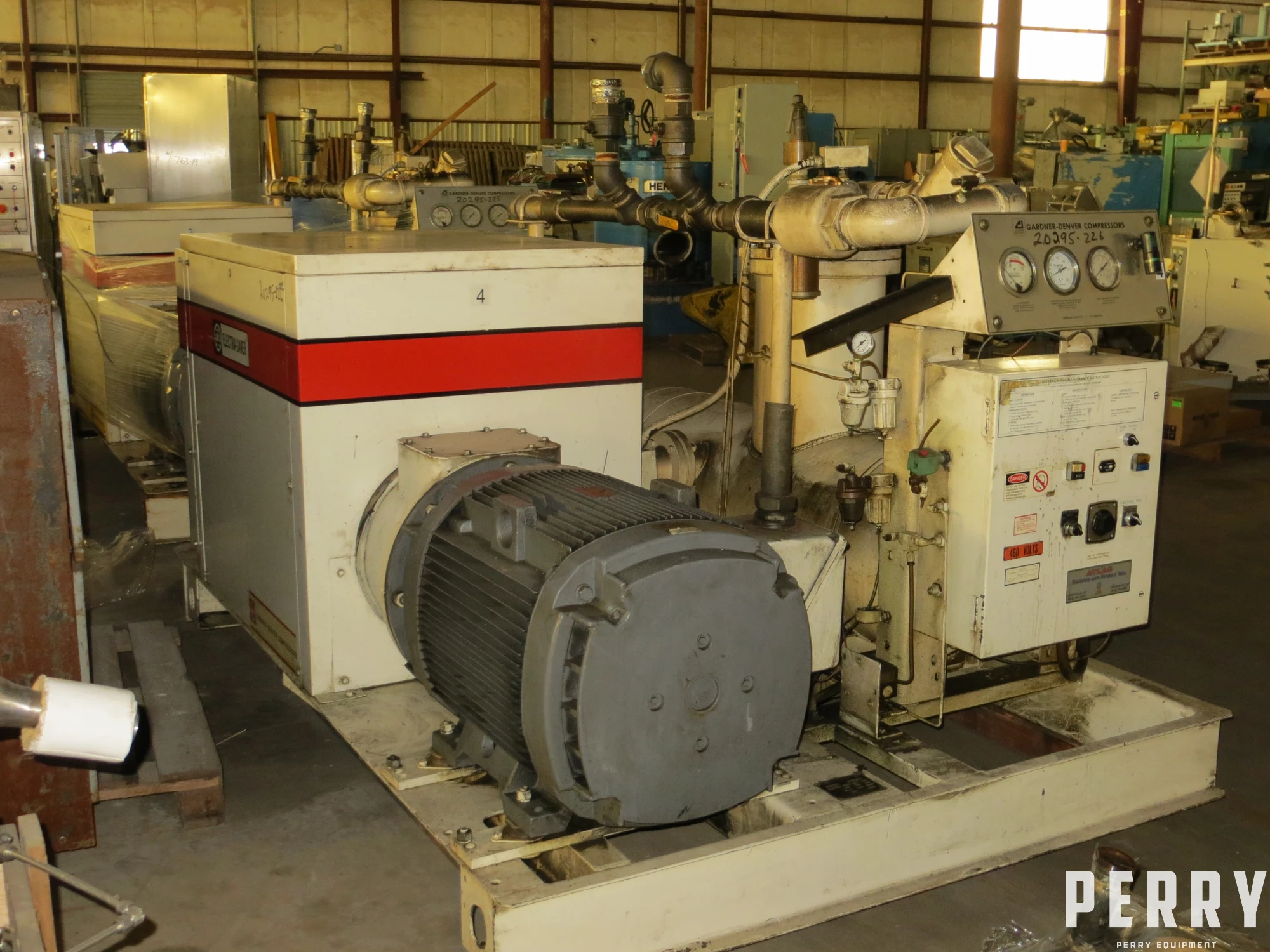 Used GARDNER DENVER EAQSOD Air Compressors 20295-226 | Perry Equipment