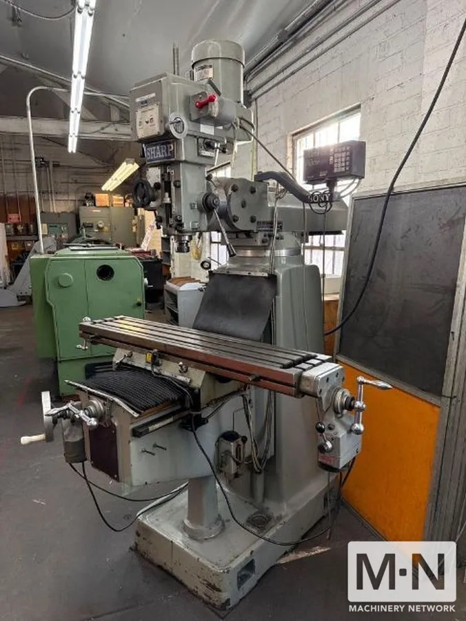 Sharp TMV-1 Vertical Mill | Machinery Network