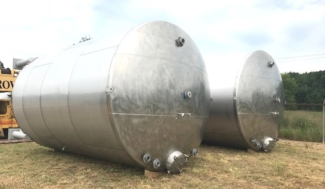 15000 Gallon Stainless Steel Agitated Tanks for sale | EcReCon Inc