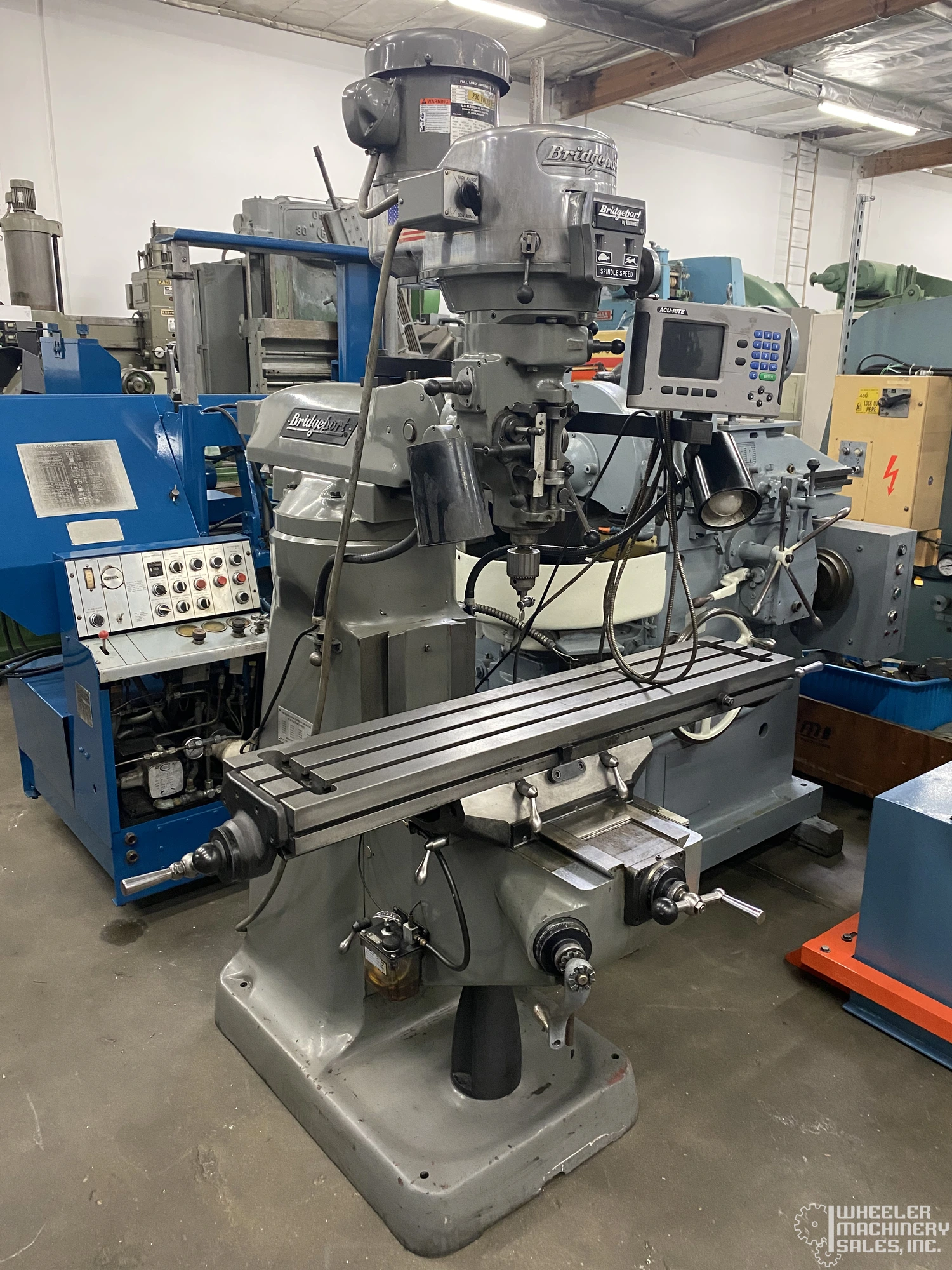 Used BRIDGEPORT SERIES 1 MILLING MACHINES, VERTICAL 6157 | Wheeler ...