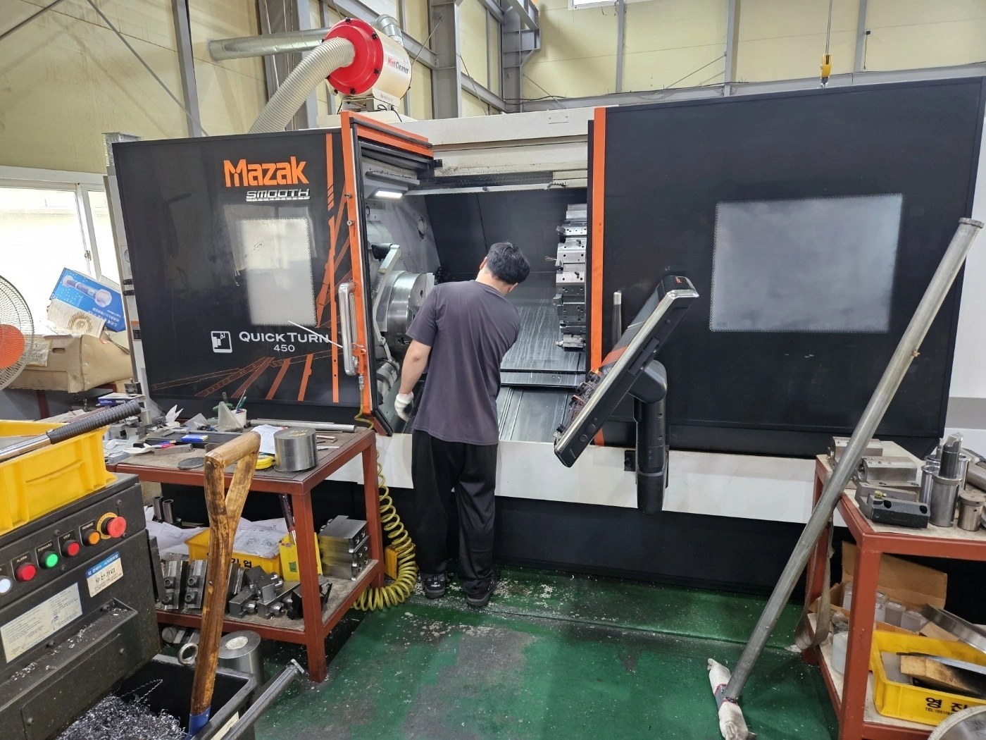 Used 2019 MAZAK QTN 450-II CNC LATHES 2 AXIS 210300 | Quick Machinery ...