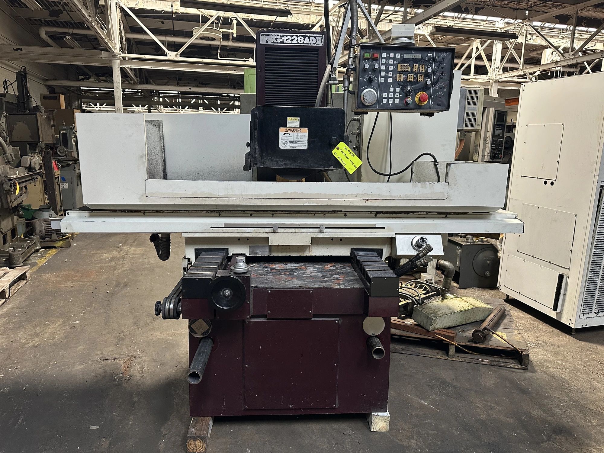 Used 2002 CHEVALIER FSG 1228 ADII GRINDERS, SURFACE, RECIPROCATING ...