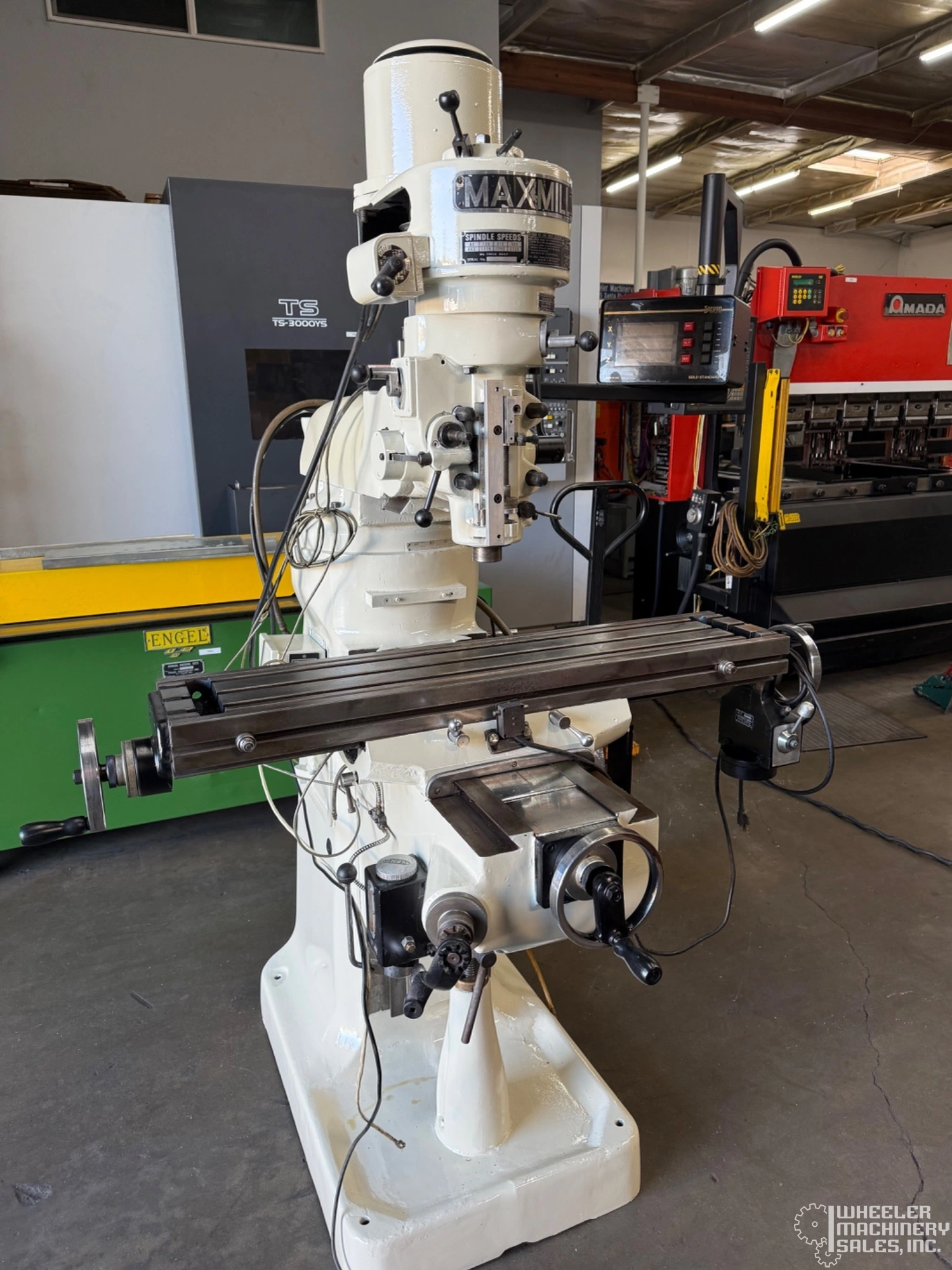 Used MAXMILL YC-1 1/2VA MILLING MACHINES, VERTICAL 6992 | Wheeler ...