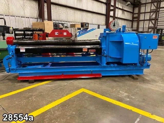 Used 8 Ft. X 1/8" Bertsch Plate Roll #28554 | Kempler Industries