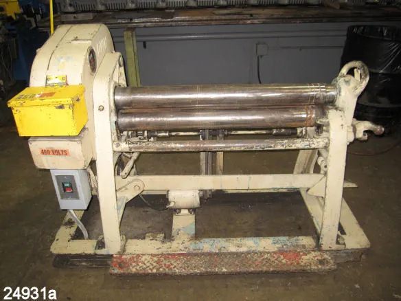 Used LOWN B-438 Plate Bending and Slip Roll 24931 | Kempler Industries