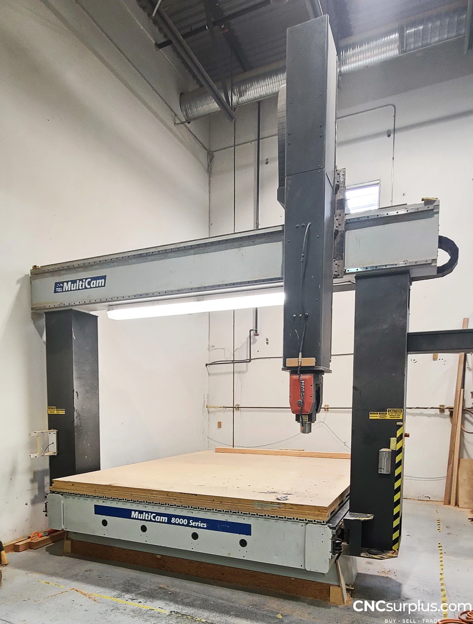 Used 2013 MULTICAM 8000 SERIES Routers 12949 | CNCsurplus