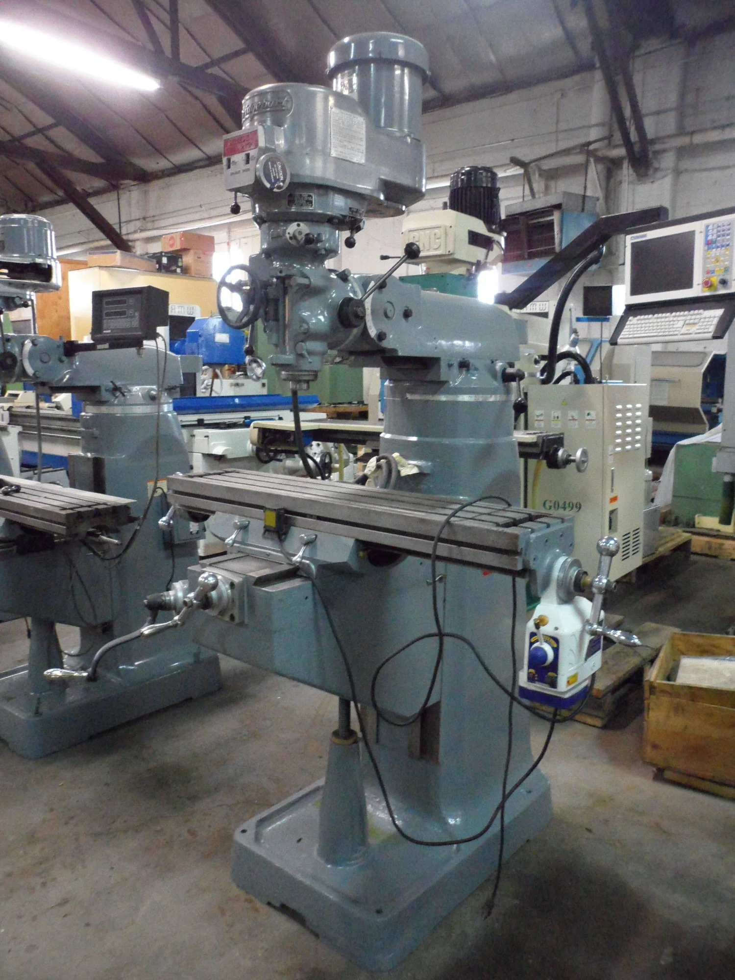 Used BRIDGEPORT Mills, Vertical 2516 | Cleveland Machinery Sales, Inc.