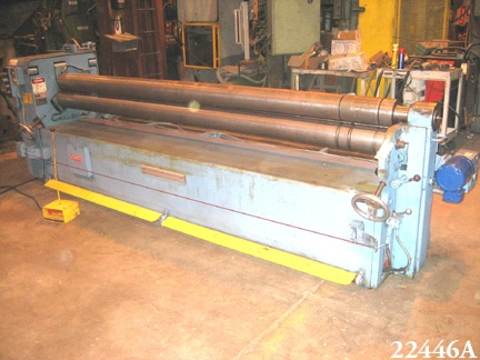 Used NIAGARA 6X120 Plate Bending and Slip Roll 22446 | Kempler Industries