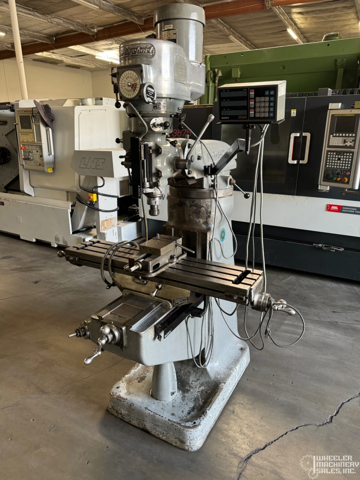 Used BRIDGEPORT SERIES I LATHES, TURRET 7390 | Wheeler Machinery Sales