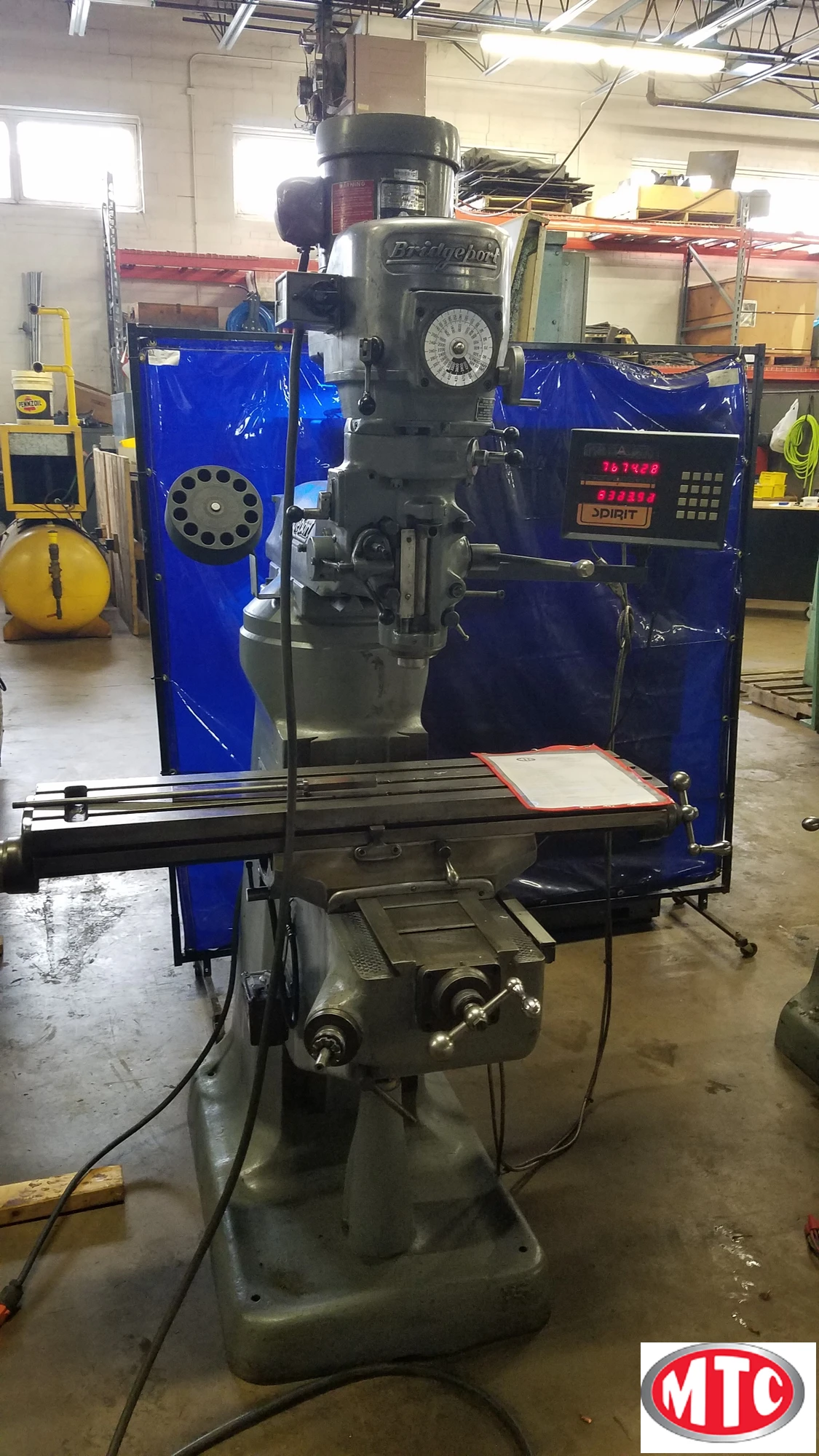 Used 1974 BRIDGEPORT SERIES I Vertical Milling Machine 3823 | Myers ...