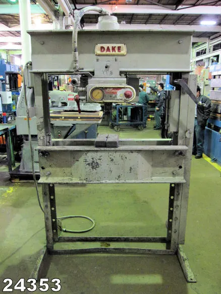 Used DAKE H-FRAME Shop and H Frame Press 24353 | Kempler Industries