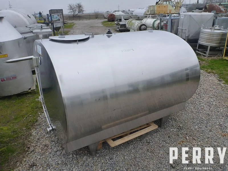 Used PAUL MUELLER 3,000 LITER Stainless Steel Tanks U2260-1 | Perry ...