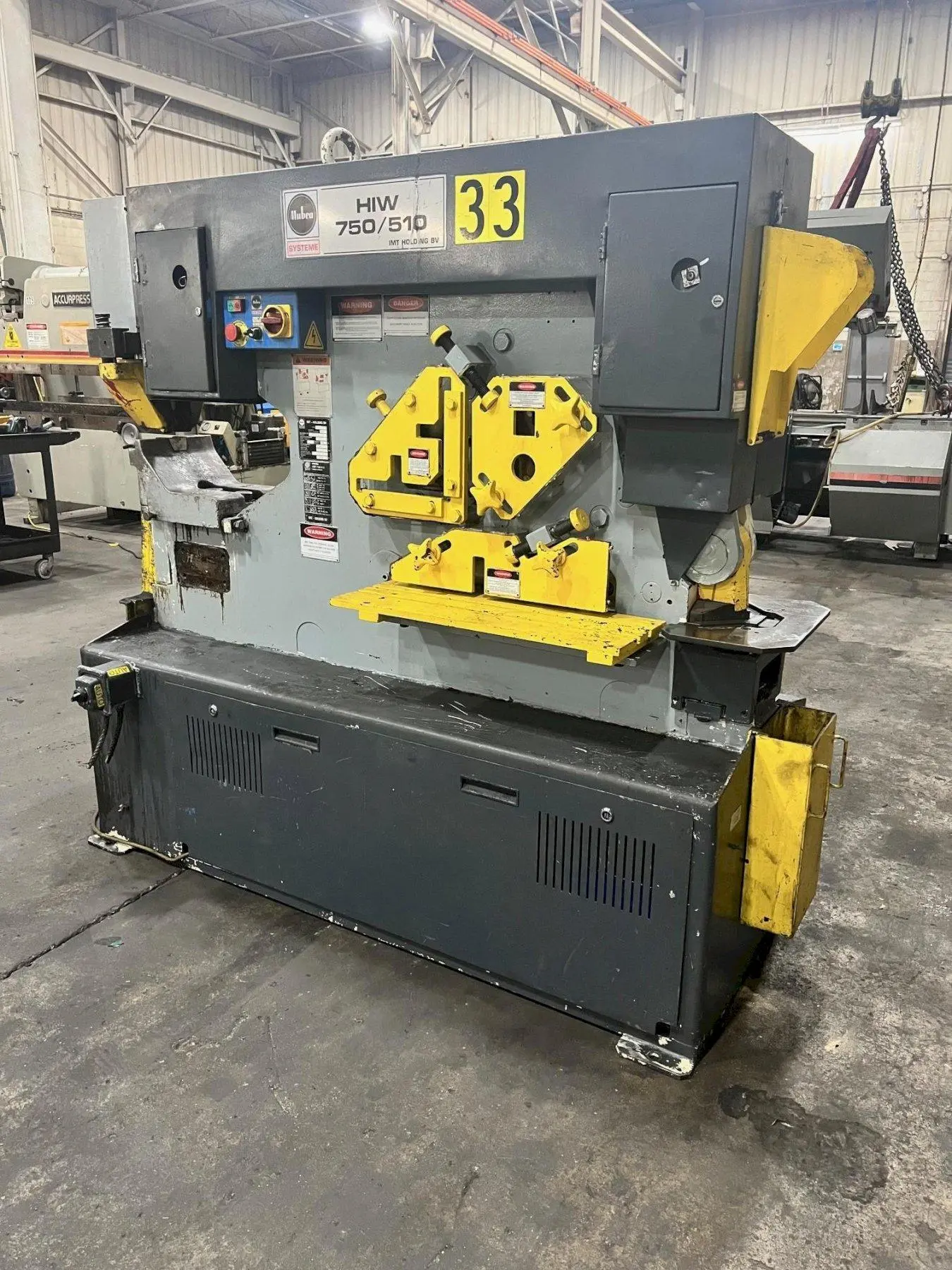 Used 2004 MUBEA HIW 750/510 Ironworkers 11106 | Westbrook Engineering