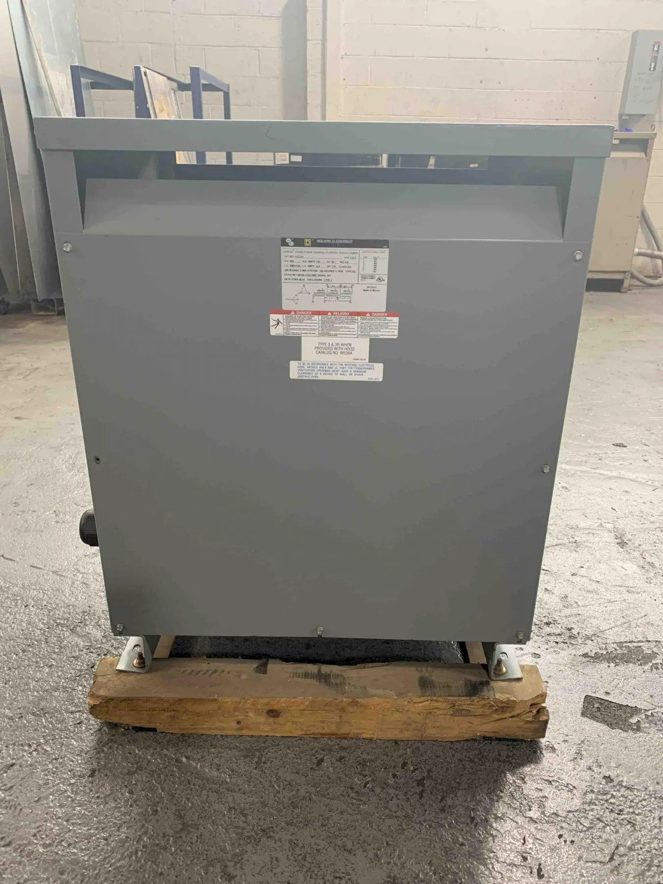 Used 2014 SQUARE D Transformers 10746 | Westbrook Engineering