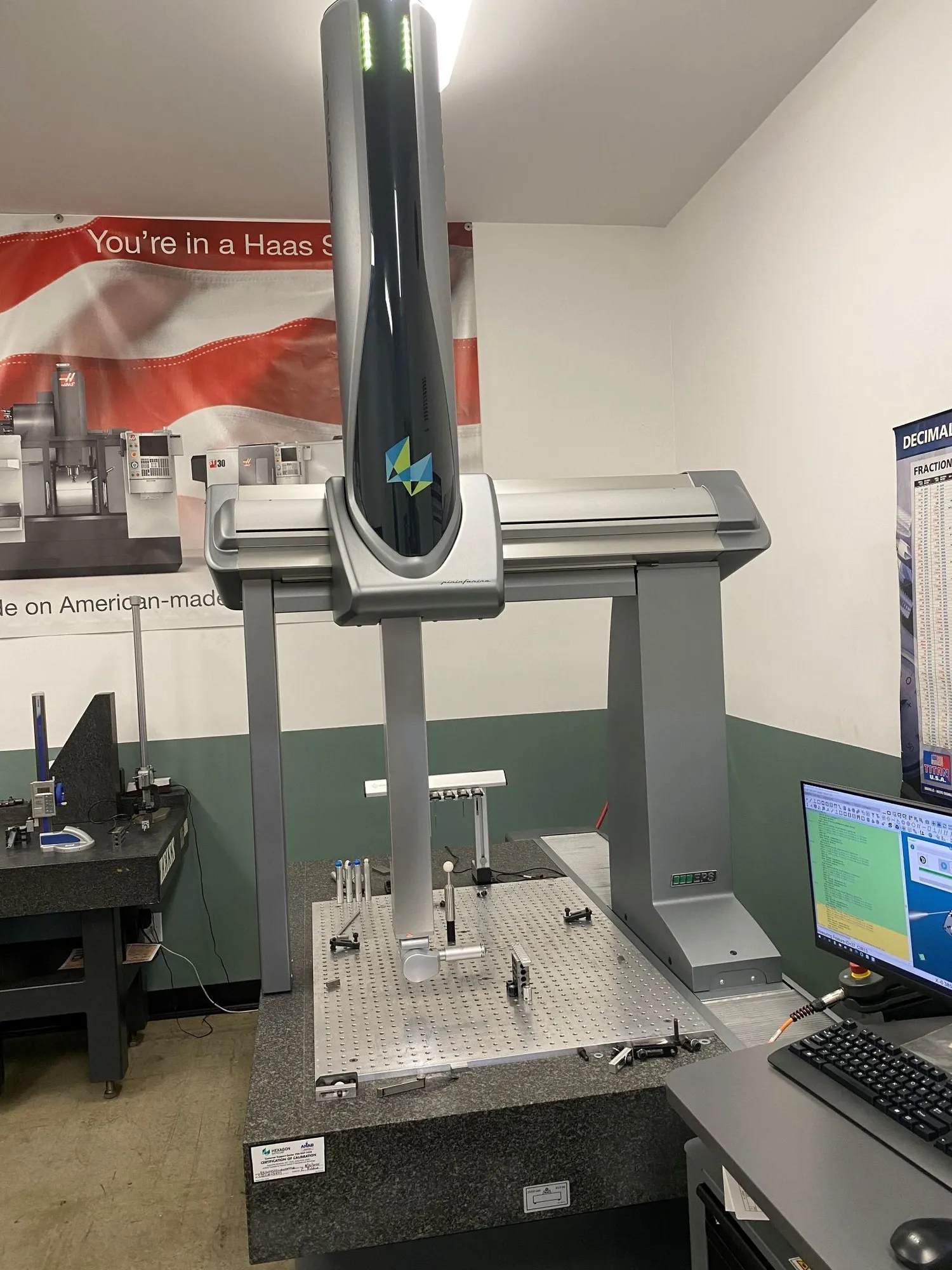 Used 2023 HEXAGON GLOBAL S GREEN 7.10.7 Coordinate Measuring Machines ...