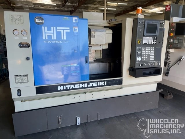 Used HITACHI SEIKI HT23J LATHES, SLANT BED, N/C & CNC 6967 | Wheeler ...