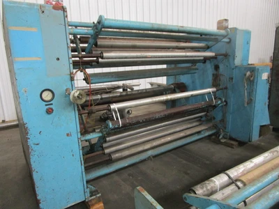 Used BRAMPTON ENGINEERING dual turret winder Winders, Dual Turret ...