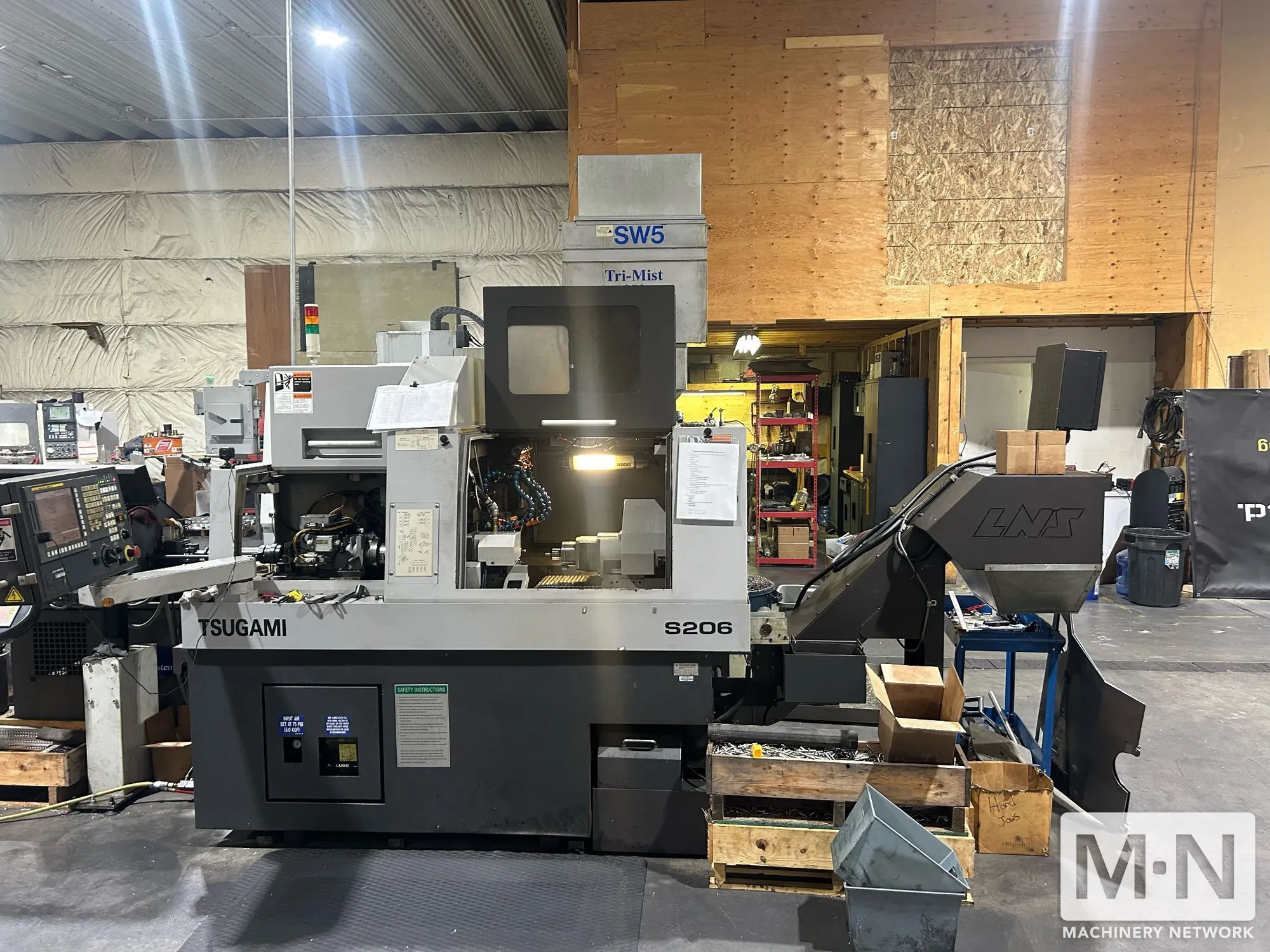 Tsugami S206 CNC Automatic Screw Machine, 2011 | Machinery Network