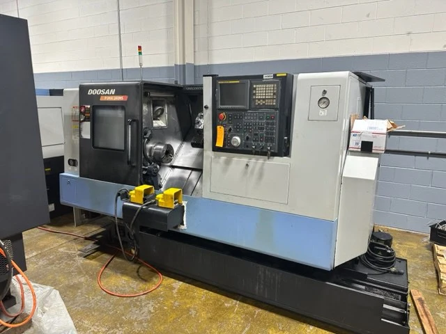 DOOSAN PUMA 240MS CNC 3 AXIS UNIVERSAL TURNING CENTER WITH MILLING & BAR FEED | USED CNC WAREHOUSE