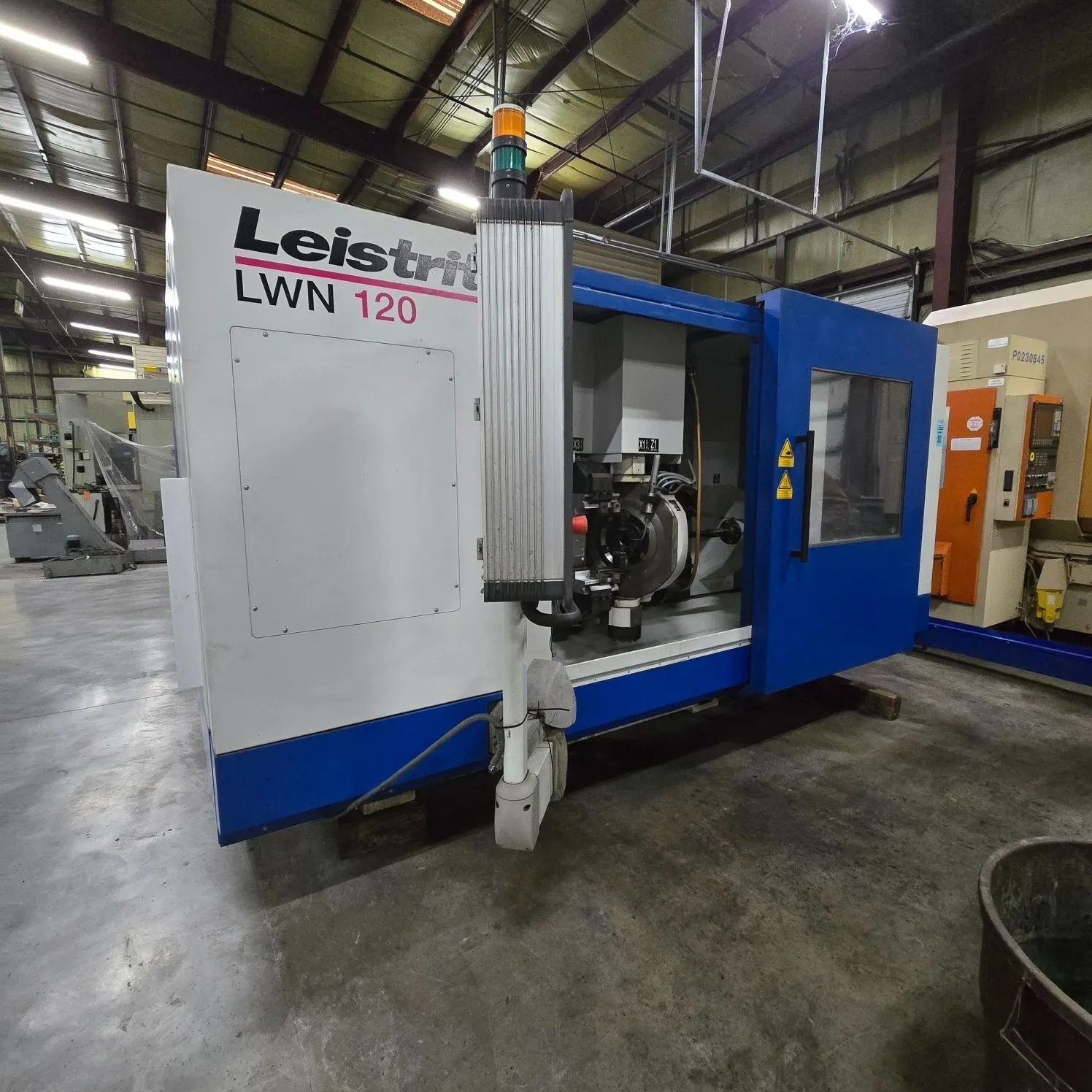 Used 2011 LEISTRITZ LWN-120 GEAR THREAD & WORM MILLERS N/C & CNC ...
