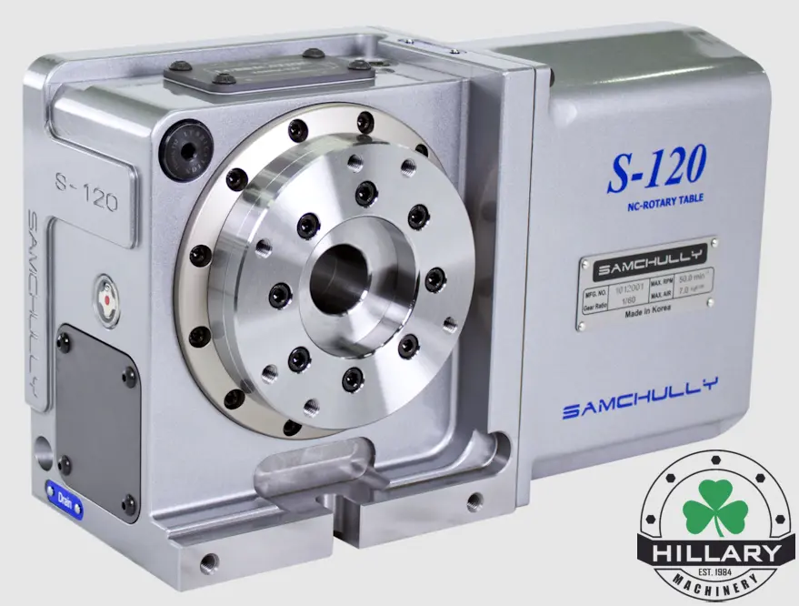 SAMCHULLY S-120 STAND ALONE 5" ROTARY TABLE WITH NEOCON CONTROLLER ...