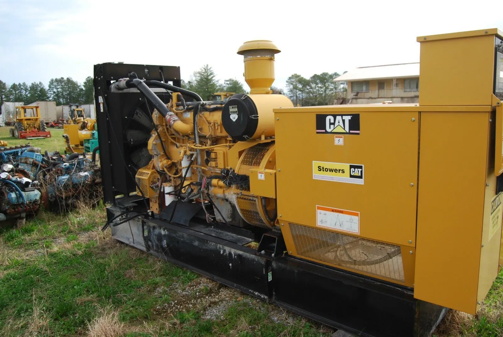 Item# GS3615 Caterpillar 3456 Diesel 455KW, 658KVA , 60Hz, 480V ...