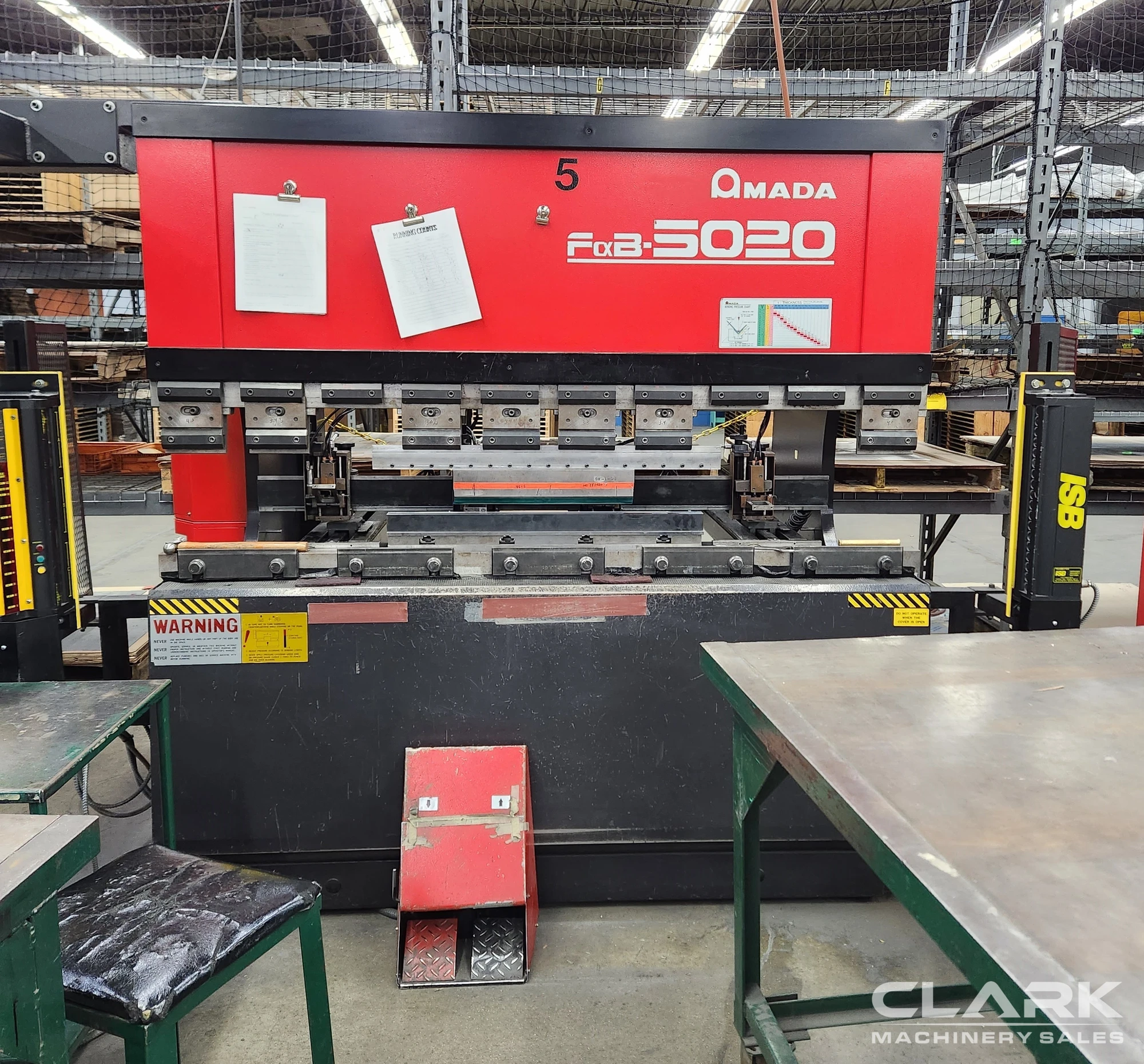 Used 1995 AMADA FBD-5020 498357 | Clark Machinery Sales, LLC