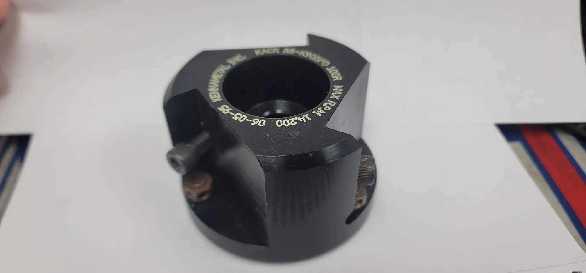 Used KENNAMETAL KACR 3S-K90BPD 100R Tooling & Accessories, Mill Tooling ...