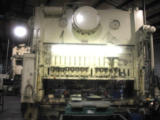 Used DANLY #S2-400-144-48 Straight Side Double Crank Press 9504 ...