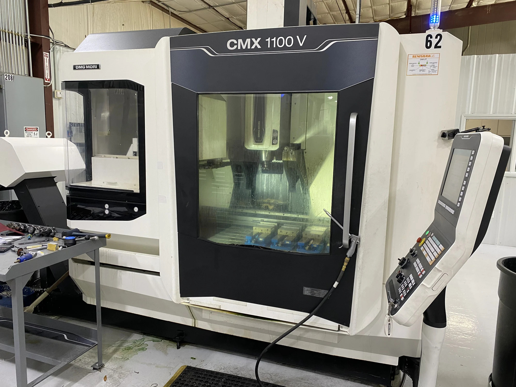Used 2016 DMG MORI CMX 1100V Vertical Machining Centers 8178 | USED CNC WAREHOUSE