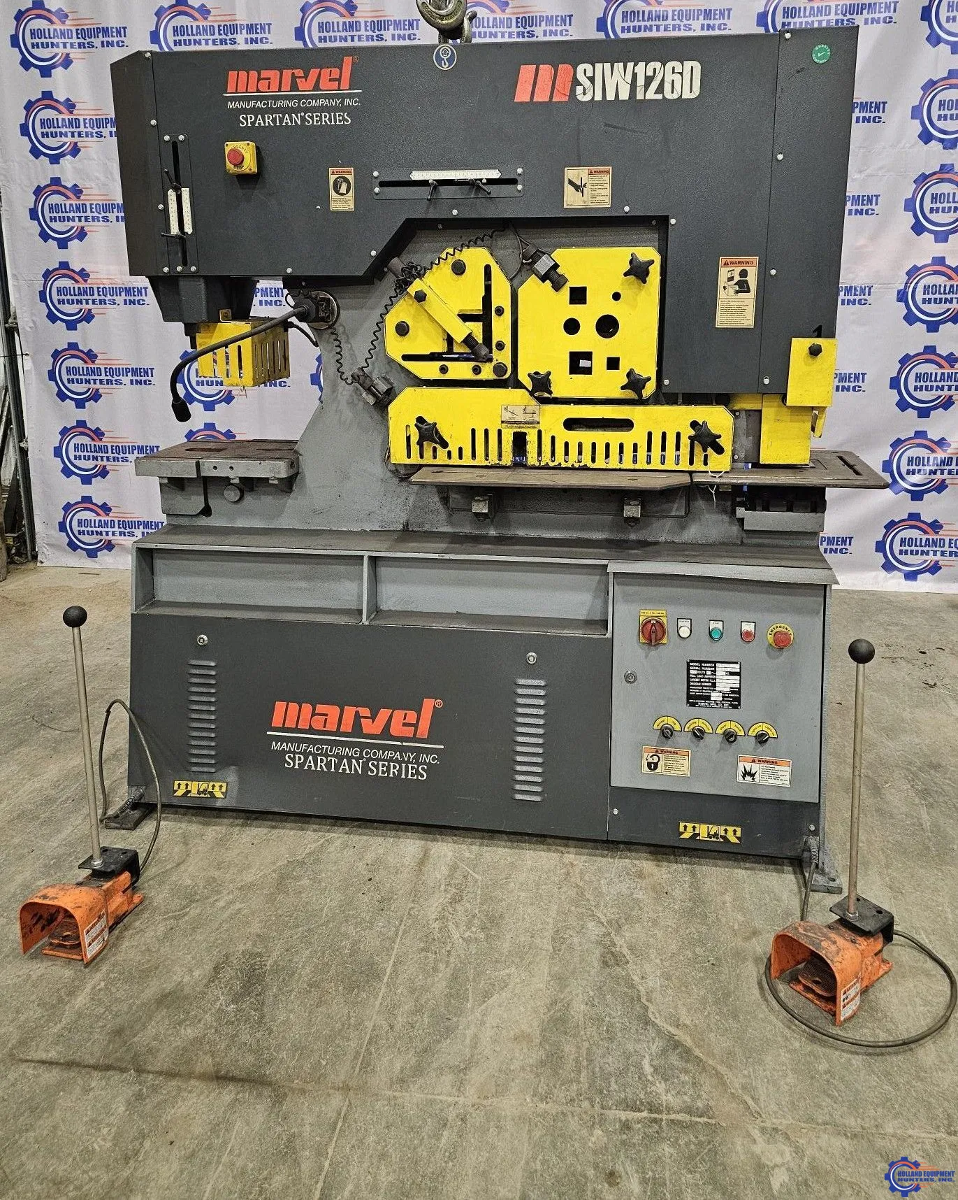 Used 2017 MARVEL/SPARTAN MSIW 126D Fabricating Machinery, Hydraulic ...