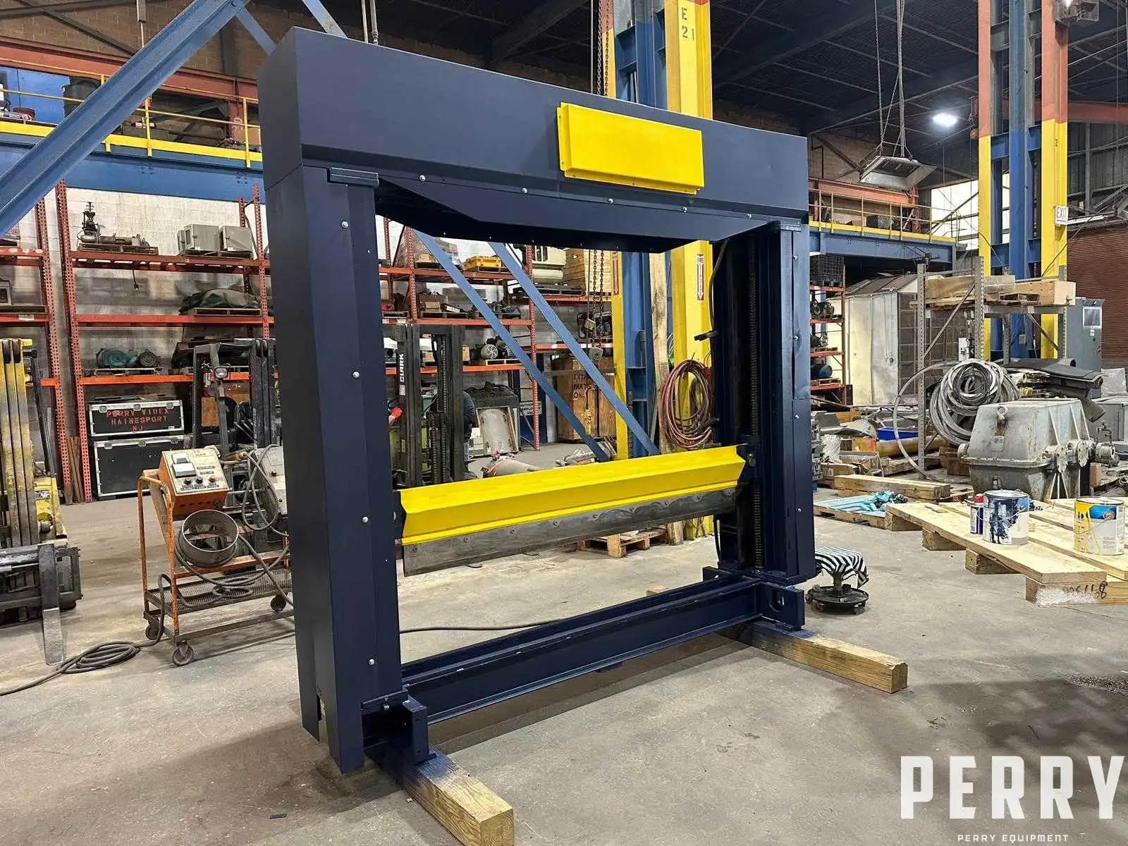 Used JONES 87" wide Cutter Guillotine 21773-02 | Perry Equipment