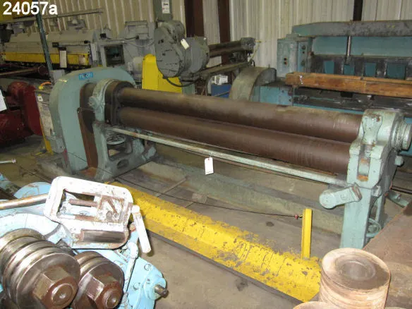 Used HENDLEY & WHITTEMORE 3-E Plate Bending and Slip Roll 24057 ...