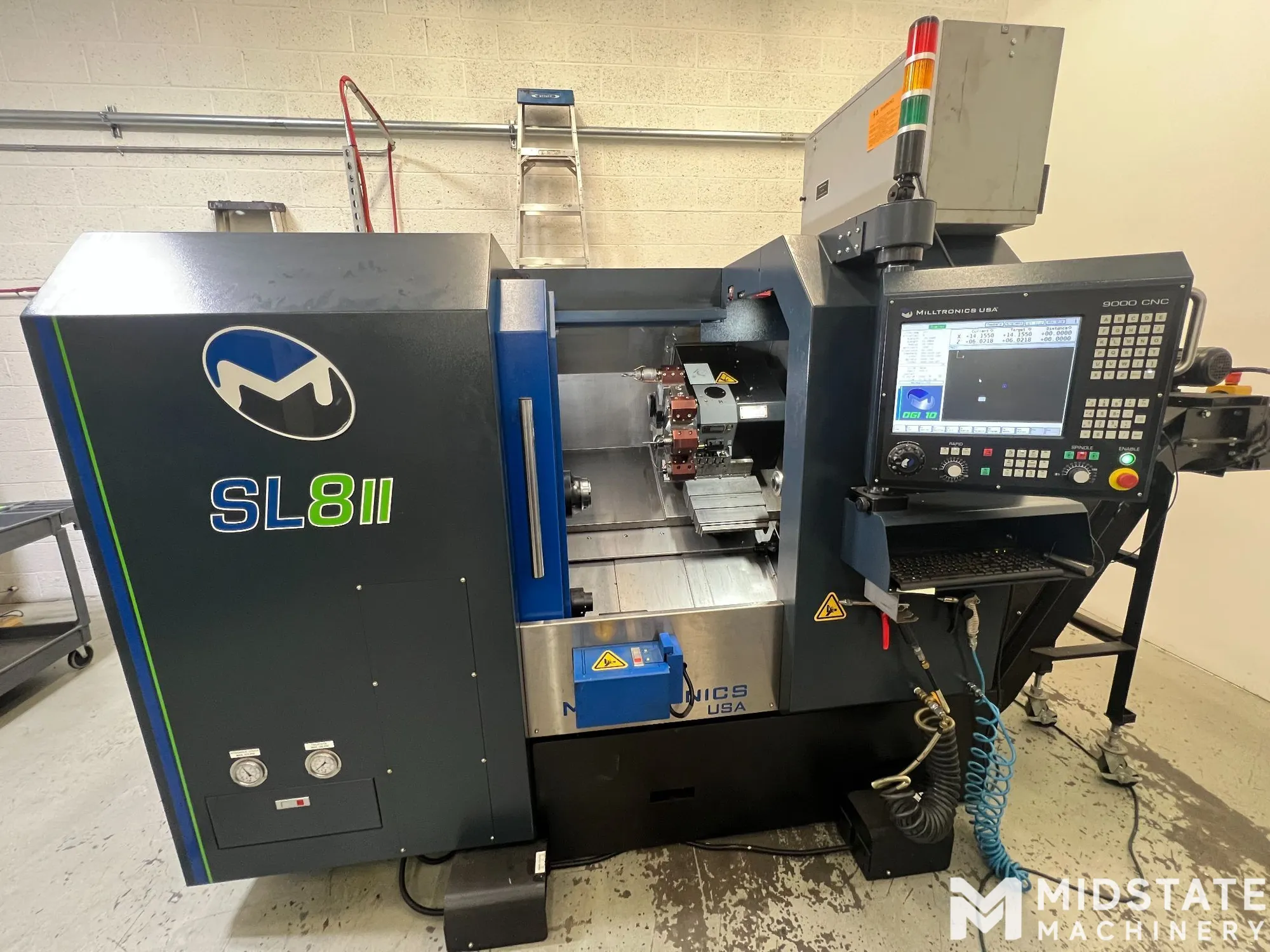 Used 2019 MILLTRONICS SL8-II CNC Lathes 2519 | Midstate Machinery