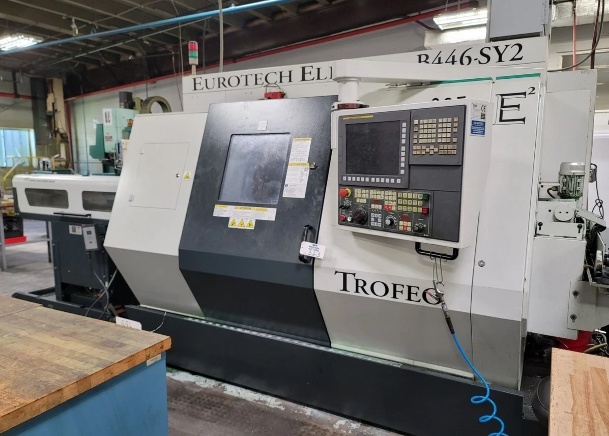 Used 2016 EUROTECH TROFEO B446-SY2 5-Axis or More CNC Lathes 200 ...