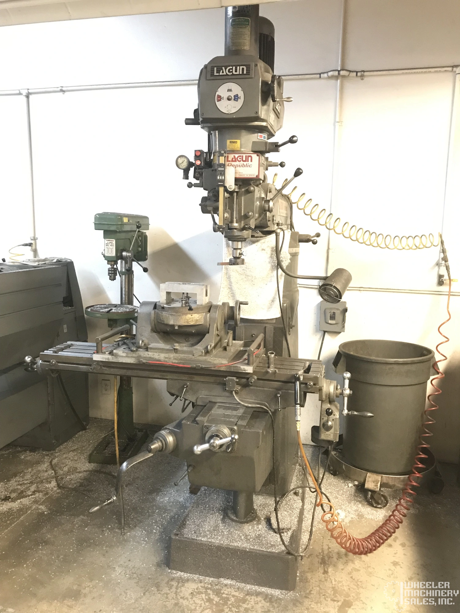 Used LAGUN FTV-2S MILLING MACHINES, VERTICAL 6552 | Wheeler Machinery Sales