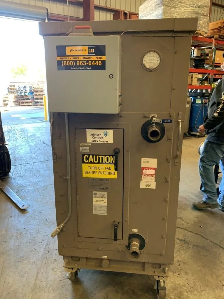 Johnson Controls York Custom Air Handler System | Power Generation ...
