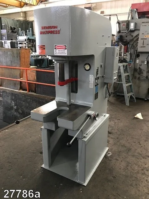 USED 12 TON DENISON HYDRAULIC C FRAME PRESS #27786 | Kempler Machinery
