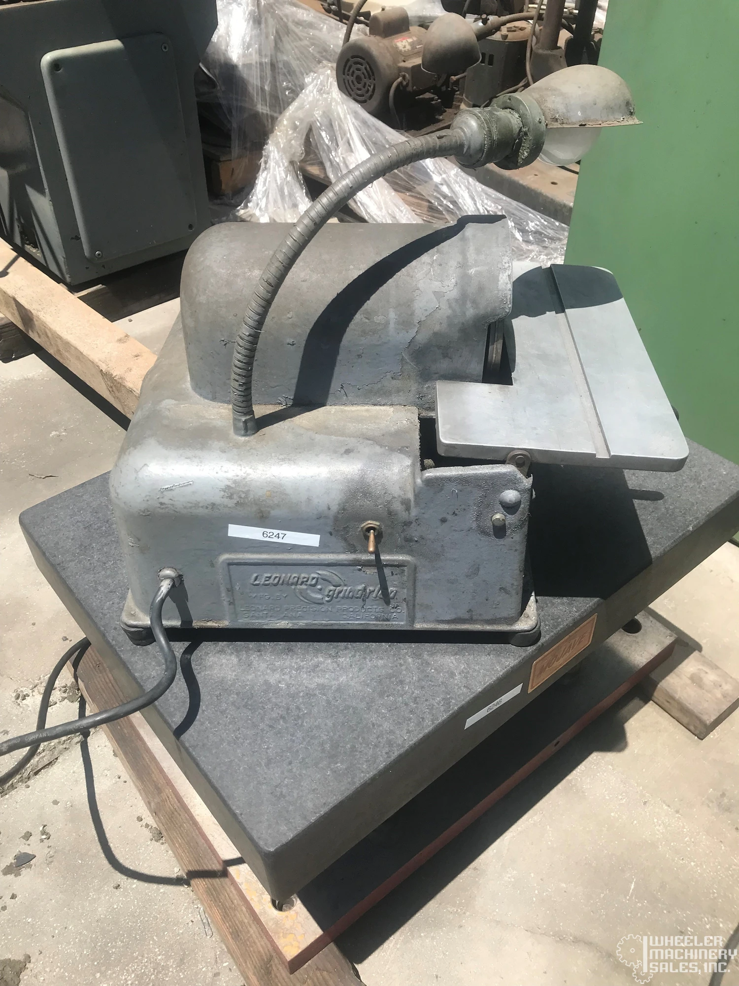 Used LEONARD M350 GRIND-R-LAP GRINDERS, CARBIDE & DIAMOND TOOL 6247 ...