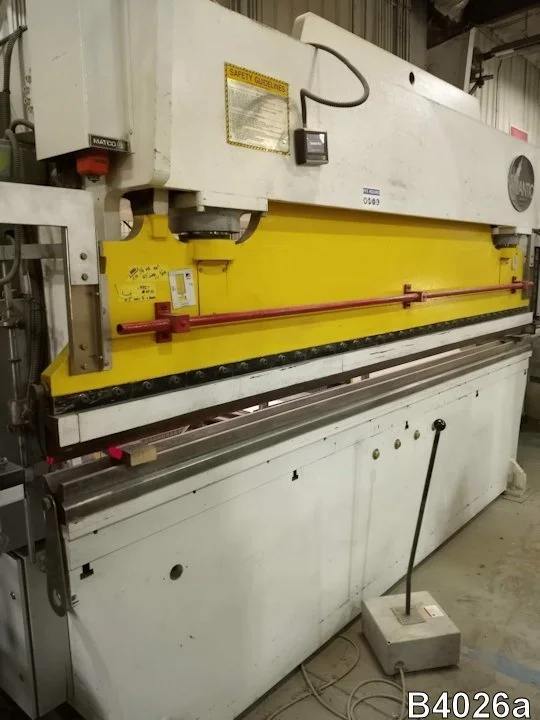 Used 12 Ft. 135 Ton Atlantic HD Hydraulic Press Brake #B4026 | Kempler ...
