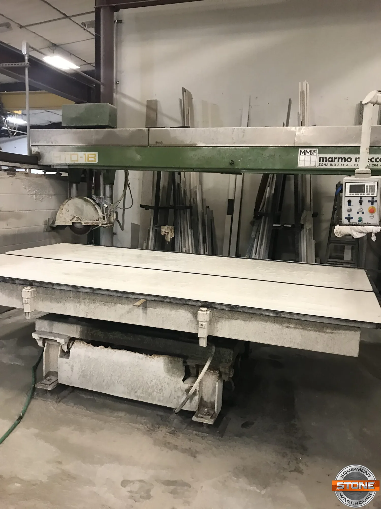 Used 1998 MARMOMECCANICA HT0-1B Bridge Saws 17359 | STONE EQUIPMENT ...